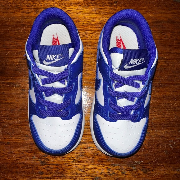 Nike | Shoes | Nike Dunk Low White Concorde 7c | Poshmark